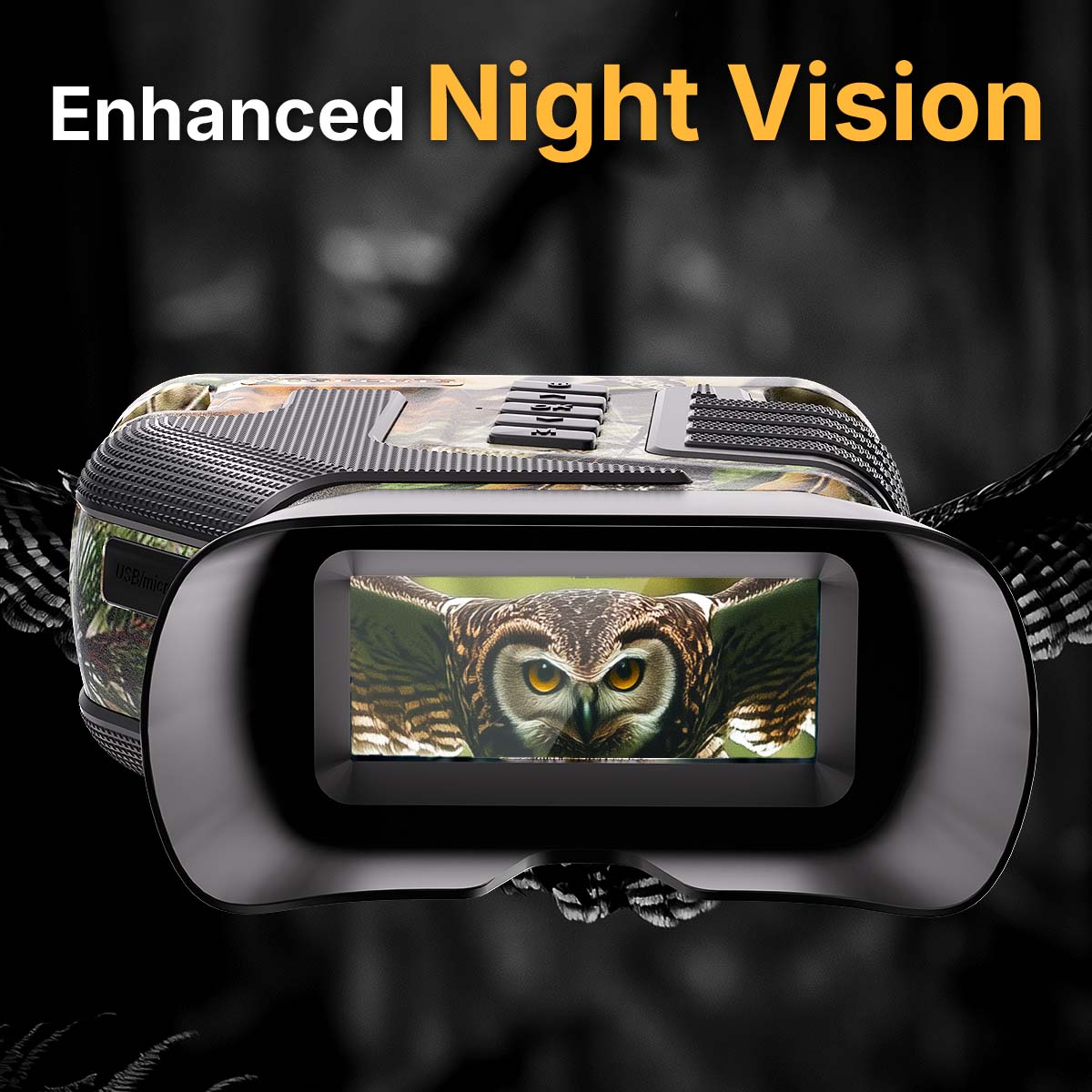 WOSPORTS NV400 Night Vision Binoculars | Infrared Goggles